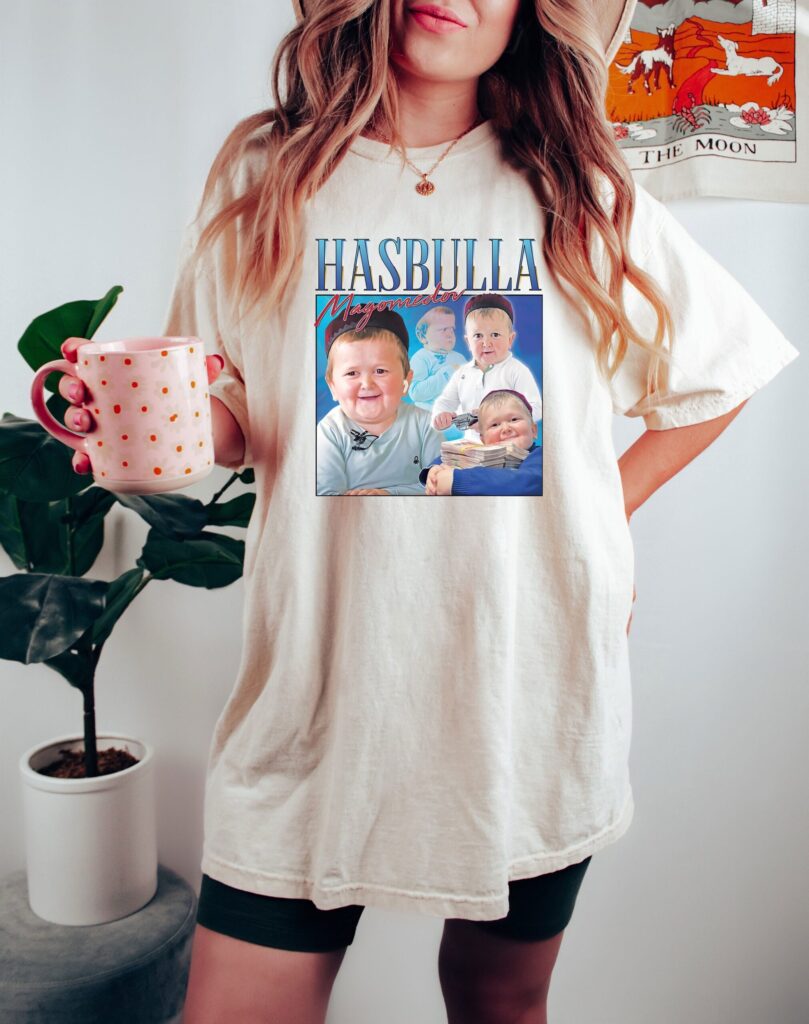 Vintage T Shirt Hasbulla Meme Tee Funny King Hasbulla Design Comfort ...